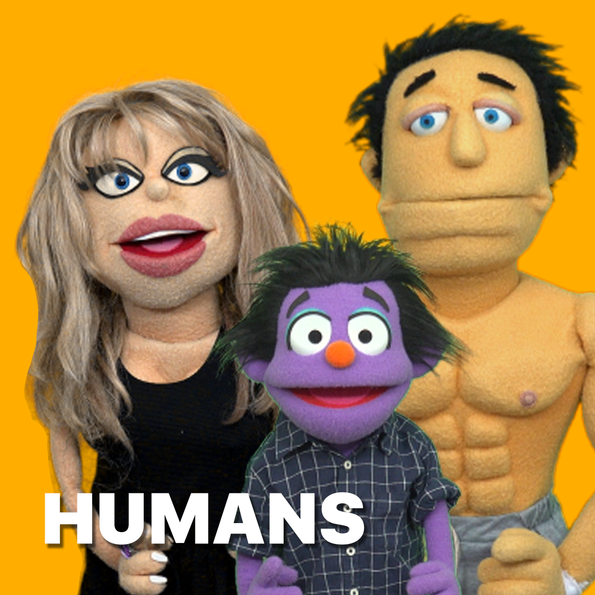 Human Puppets – All Felt Puppets