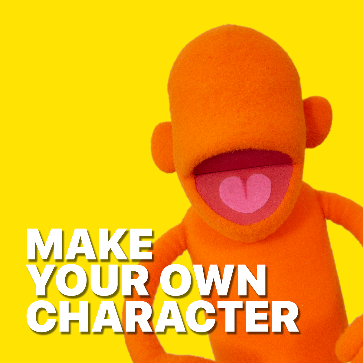 Make Your Own Character – All Felt Puppets