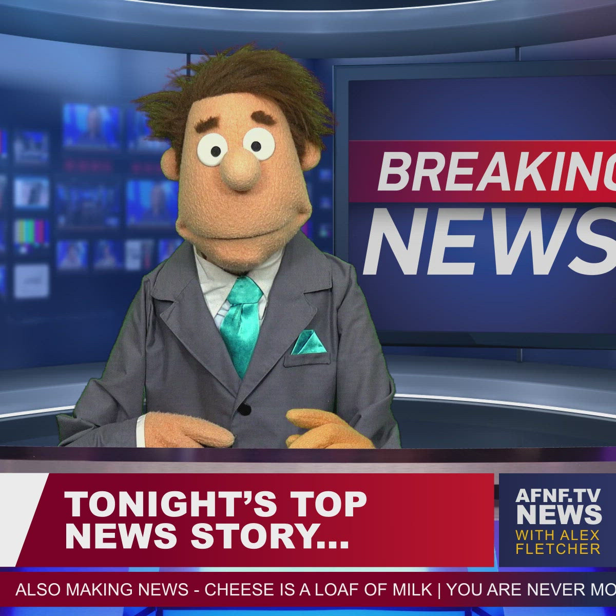 Alex Fletcher | Breaking News – All Felt Puppets